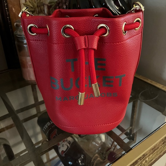 Marc Jacobs | Bags | Marc Jacobs Red Bucket Bag Nwt | Poshmark